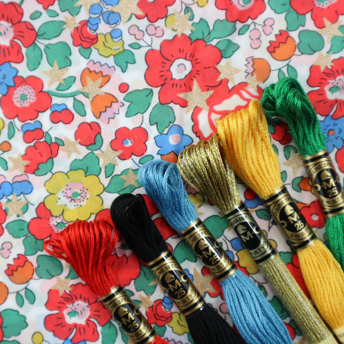 Dmc Thread Collection Festive Jewel Colour Pallet Stitchkits Crafts