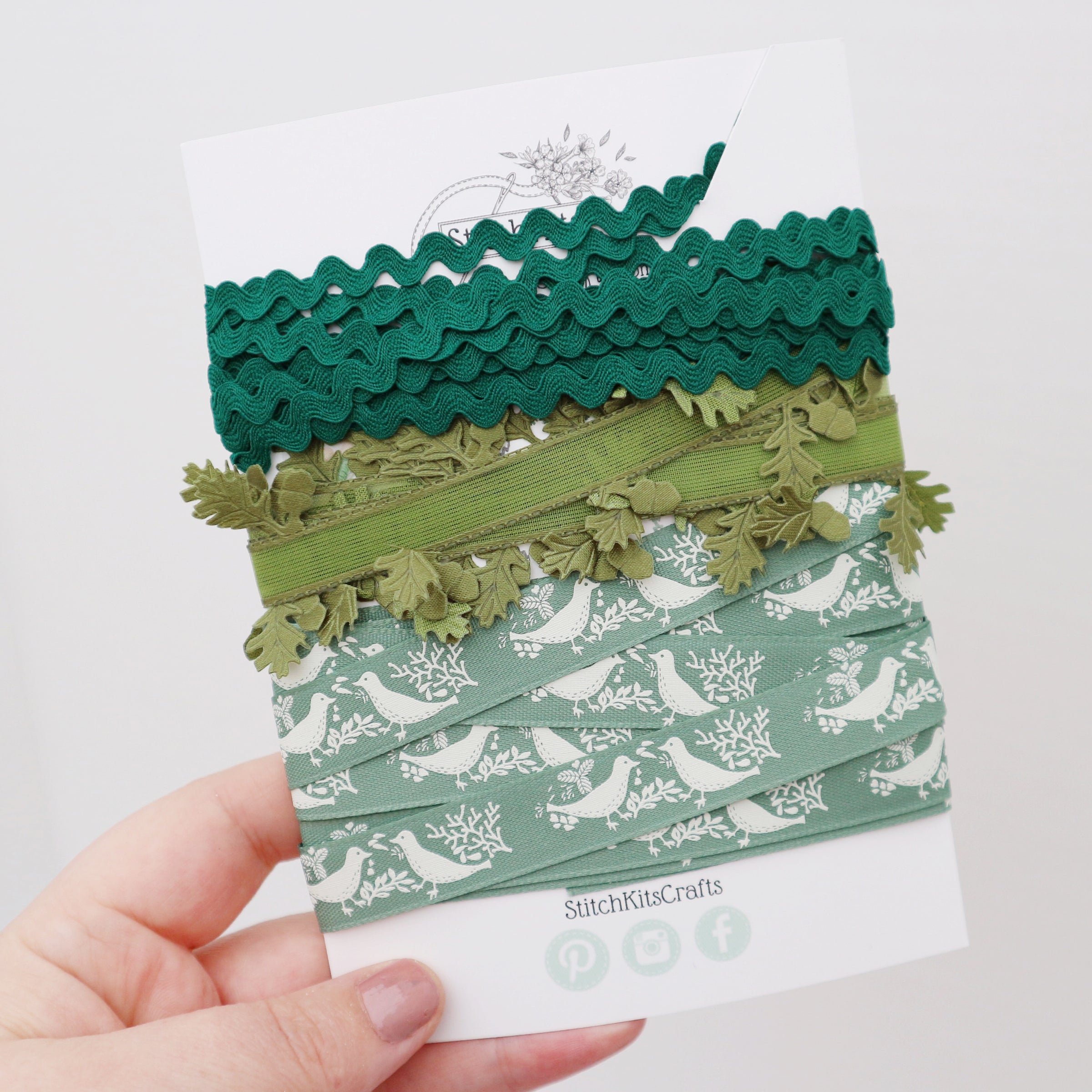 Botanical Luxury Ribbons – StitchKits Crafts