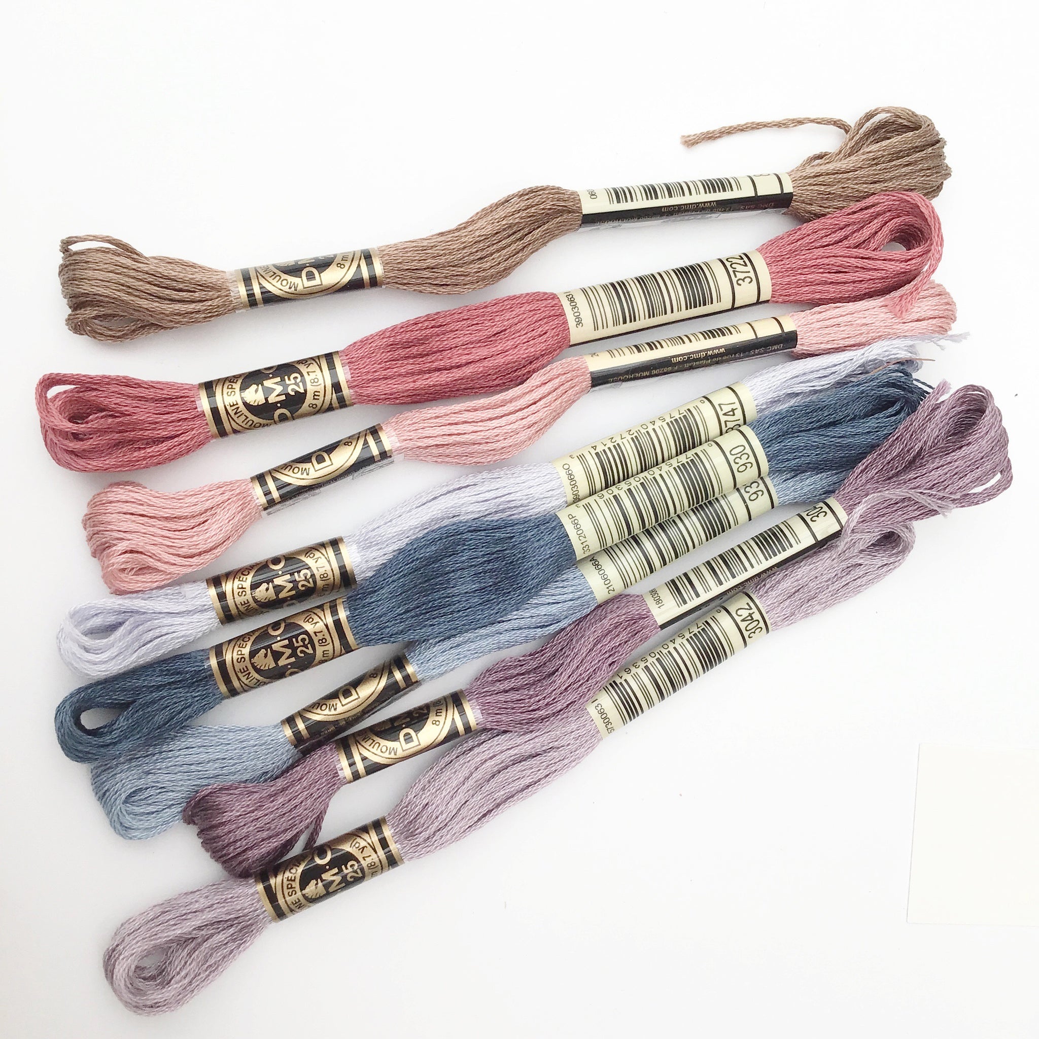 DMC Thread Collection. Antique Velvet Colour Pallet. – StitchKits Crafts