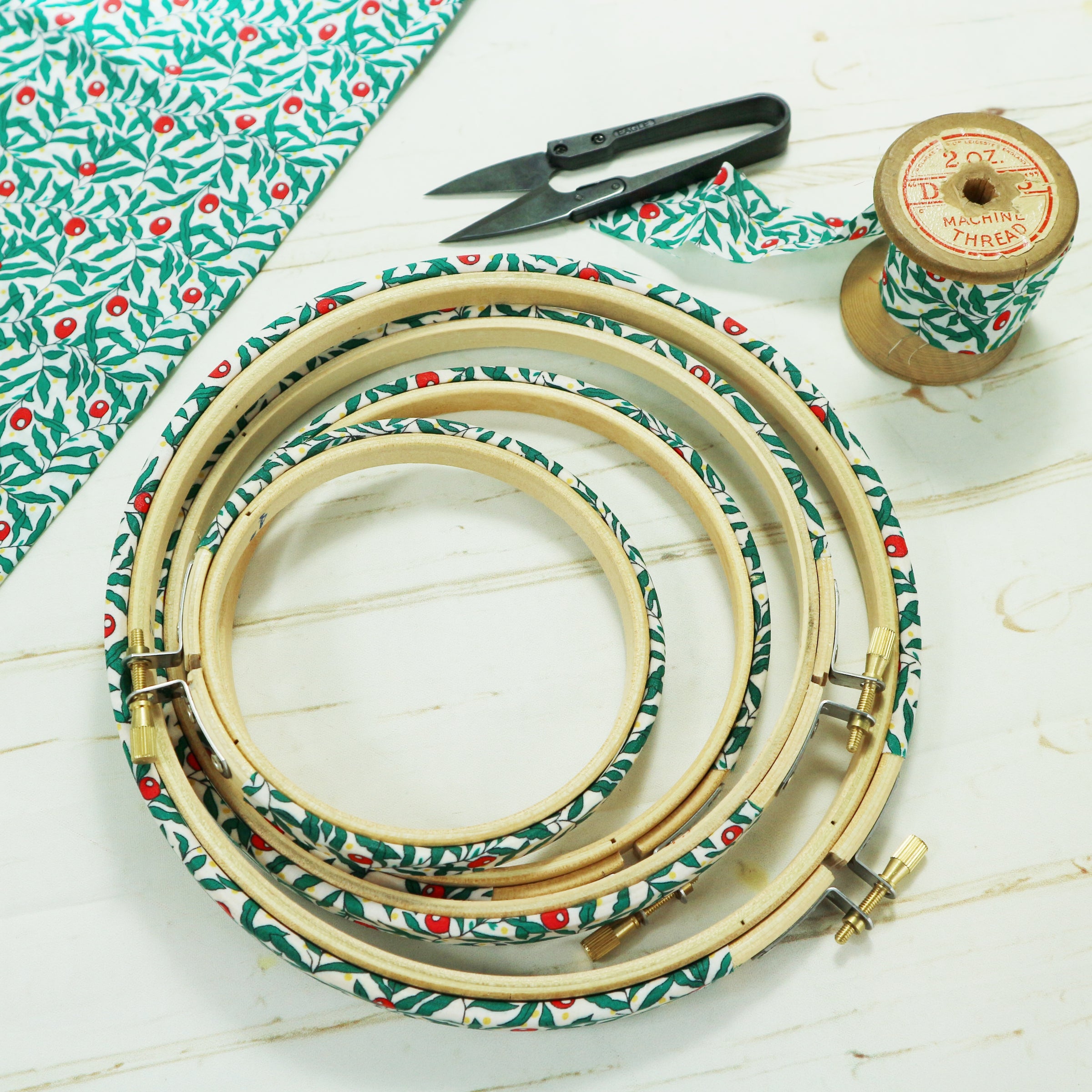 Christmas Embroidery Hoops – StitchKits Crafts