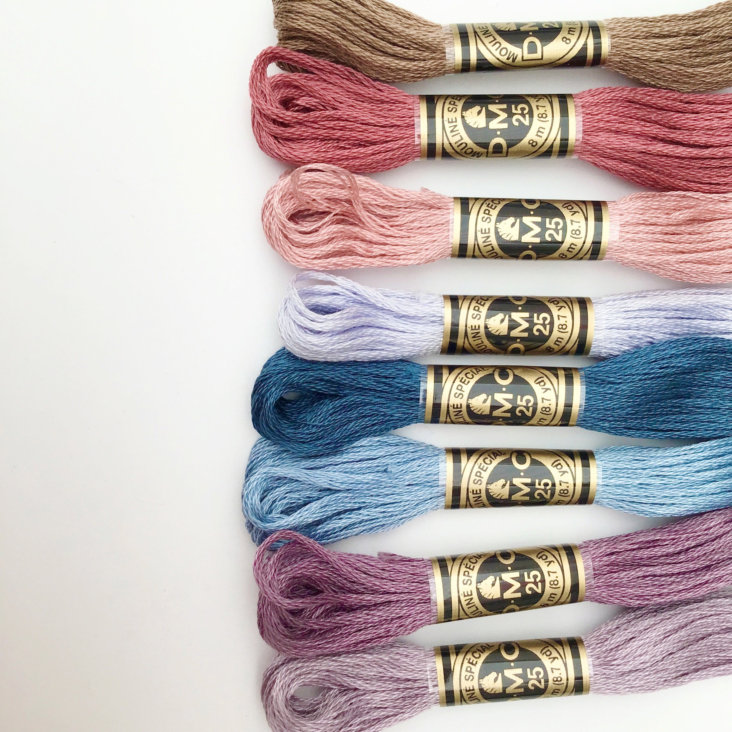 DMC Thread Collection. Antique Velvet Colour Pallet. – StitchKits Crafts