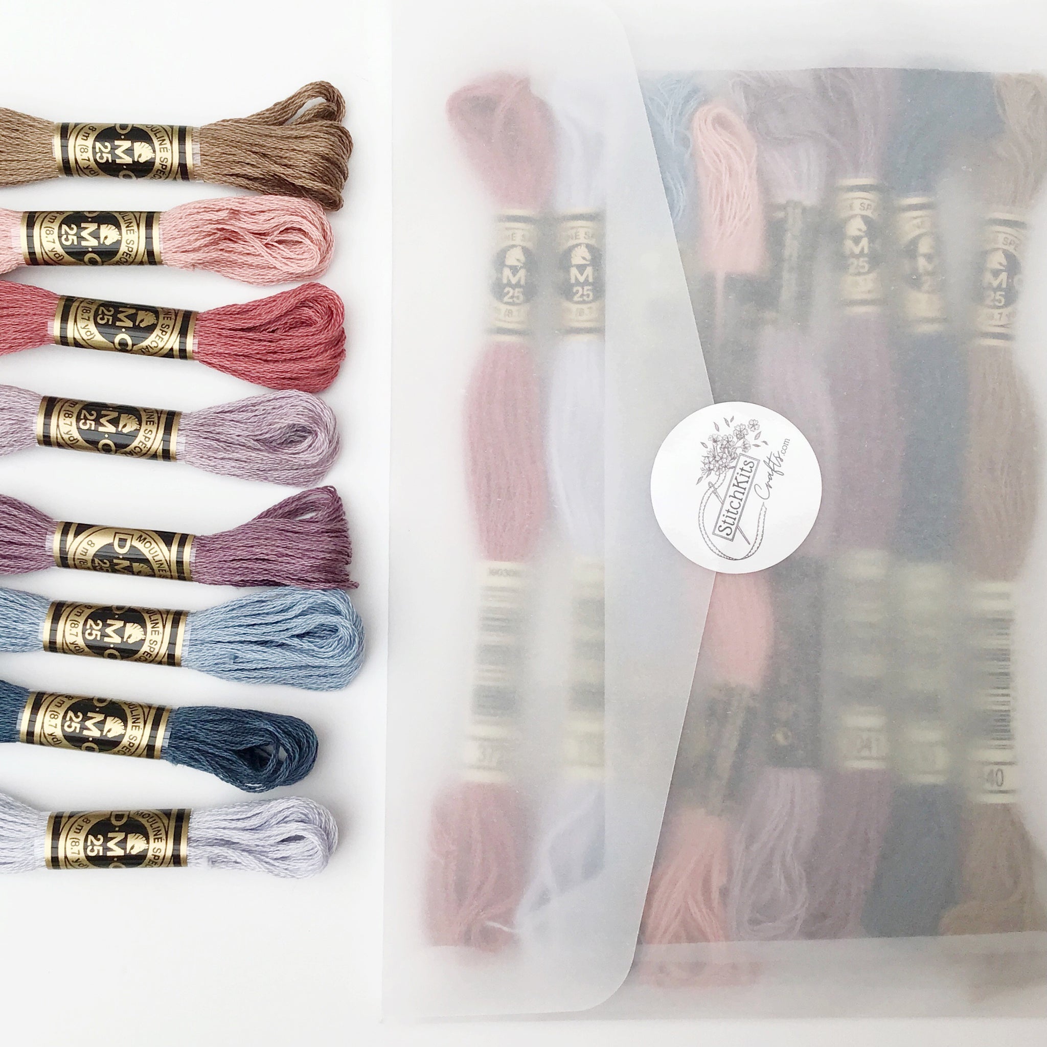 DMC Thread Collection. Antique Velvet Colour Pallet. – StitchKits Crafts