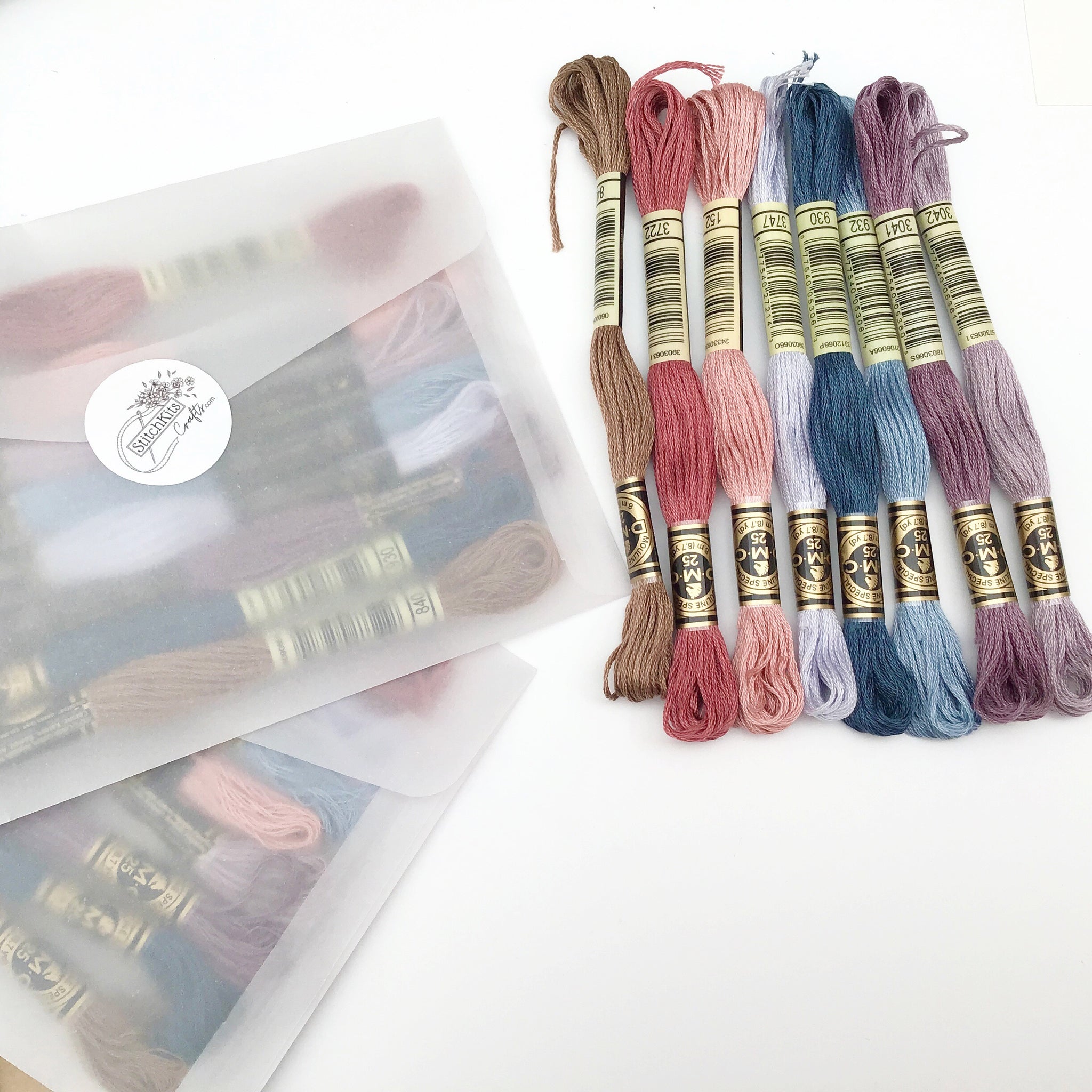 DMC Thread Collection. Antique Velvet Colour Pallet. – StitchKits Crafts