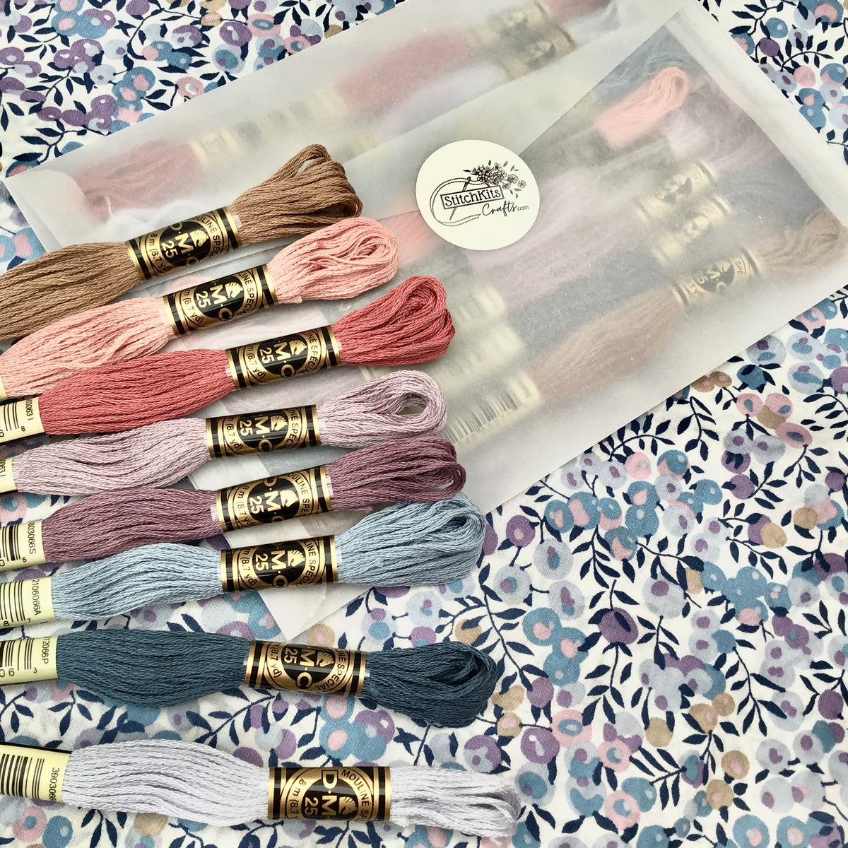 DMC Thread Collection. Antique Velvet Colour Pallet. – StitchKits Crafts