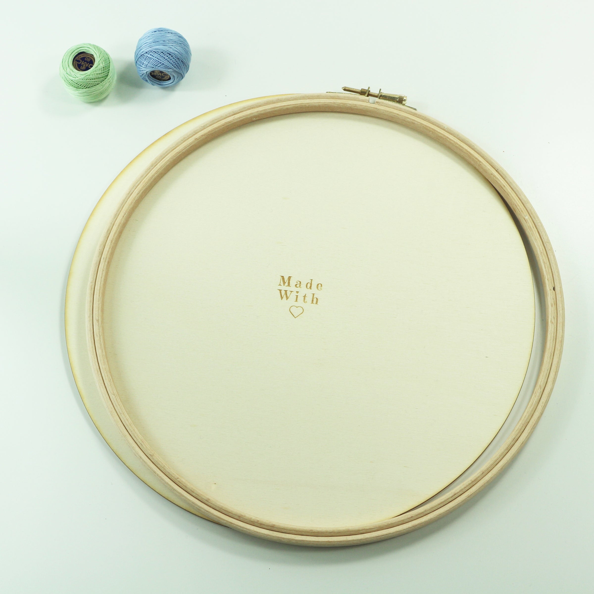 Wooden Embroidery Hoop Backs – StitchKits Crafts